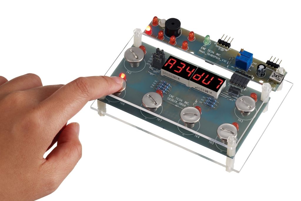 Touch Key + LED Demo Board-Application Reference-Reference Design-迅杰科技 ...